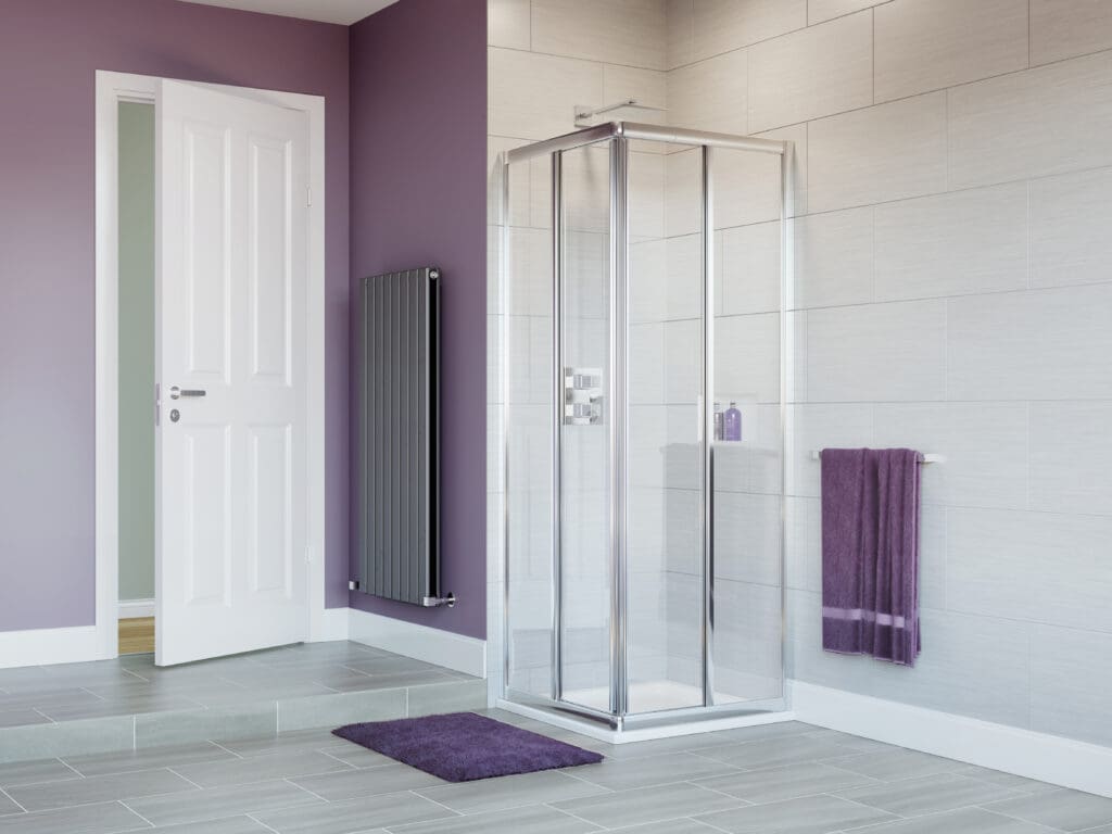 Framed Corner Entry - Fully Framed Shower Enclosures