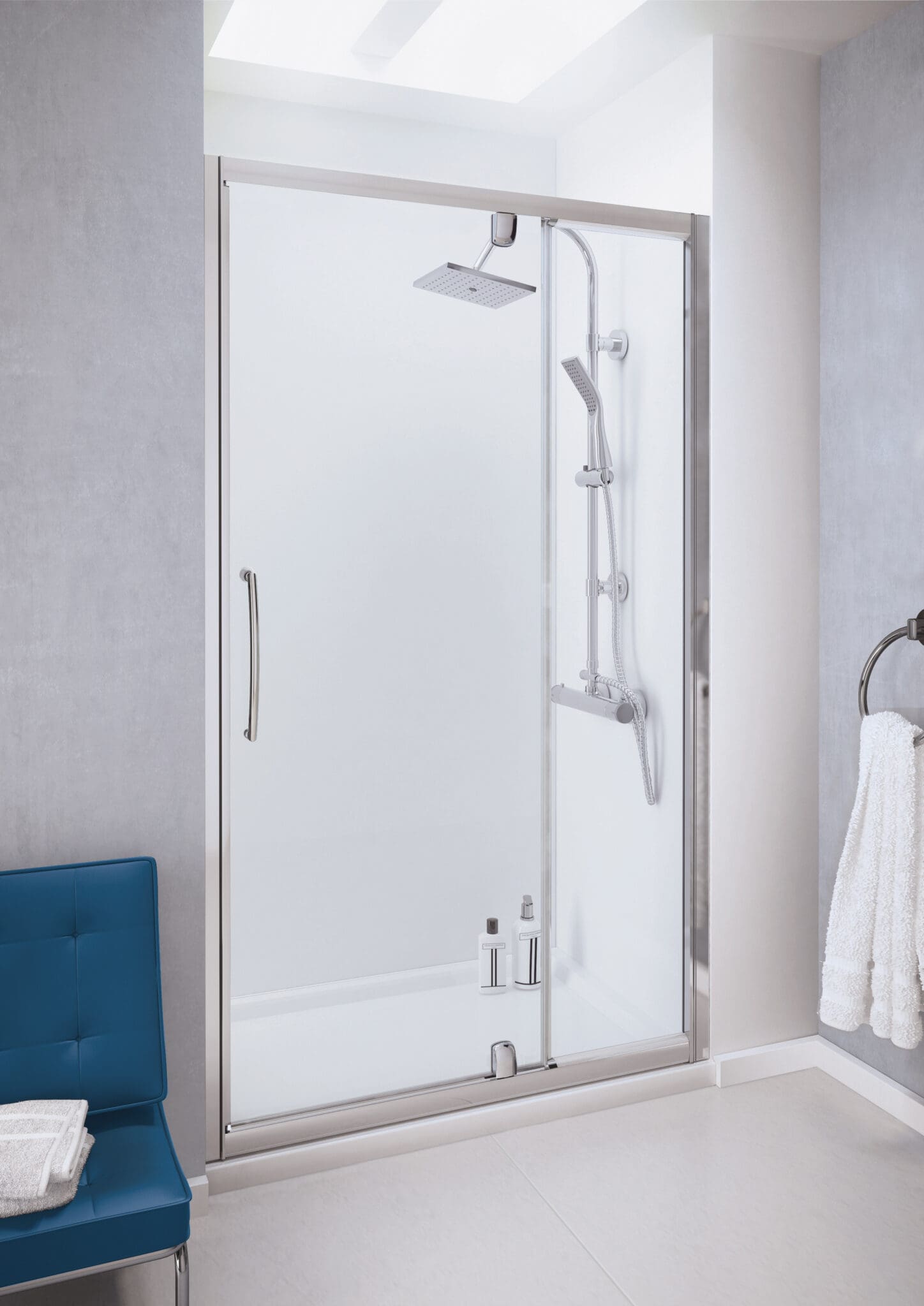 Pivot Shower Door - Semi Frameless Shower Enclosures