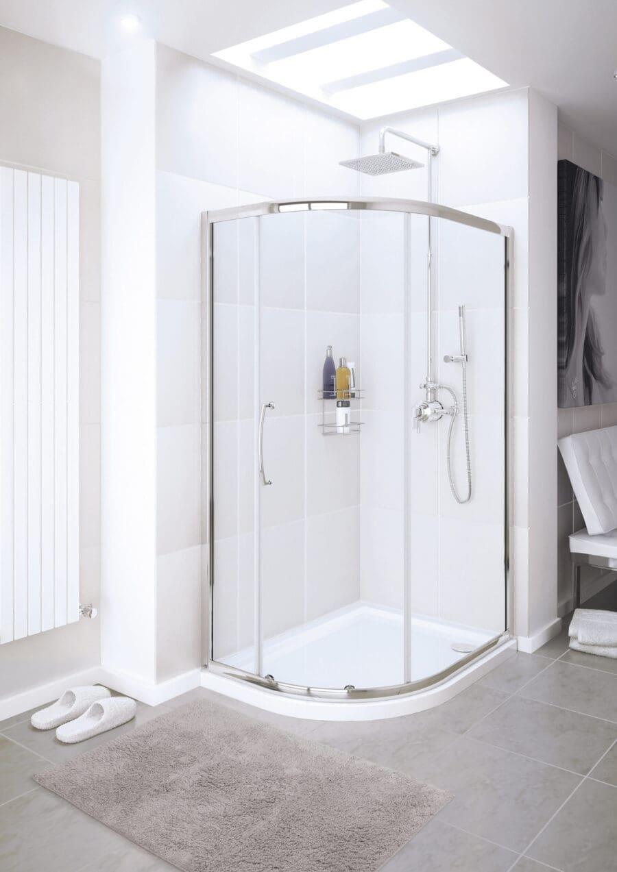 Single Door Quadrant - Shower Enclosures | Lakes
