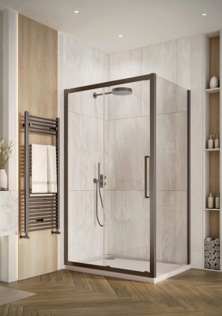 Wave Side Panel - Lakes Showering Spaces