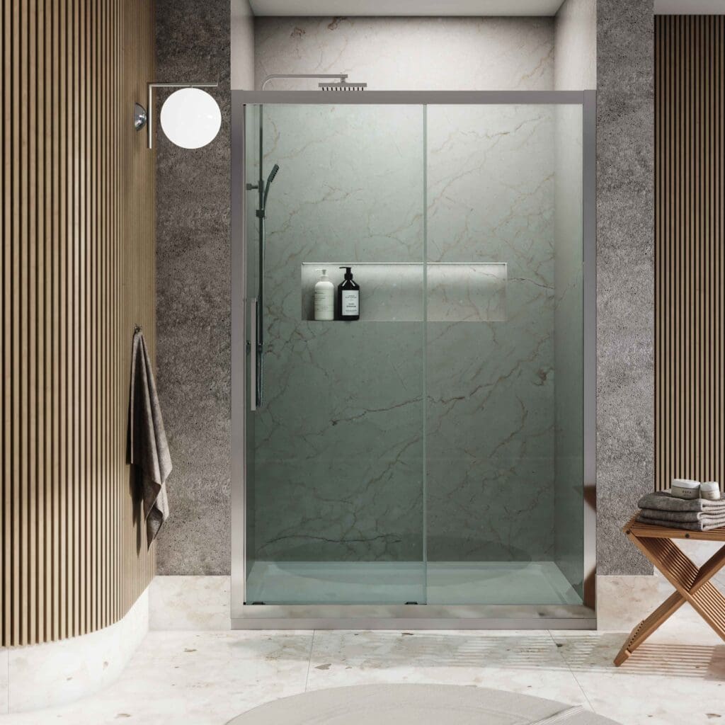 Wave Slider Door - Lakes Showering Spaces